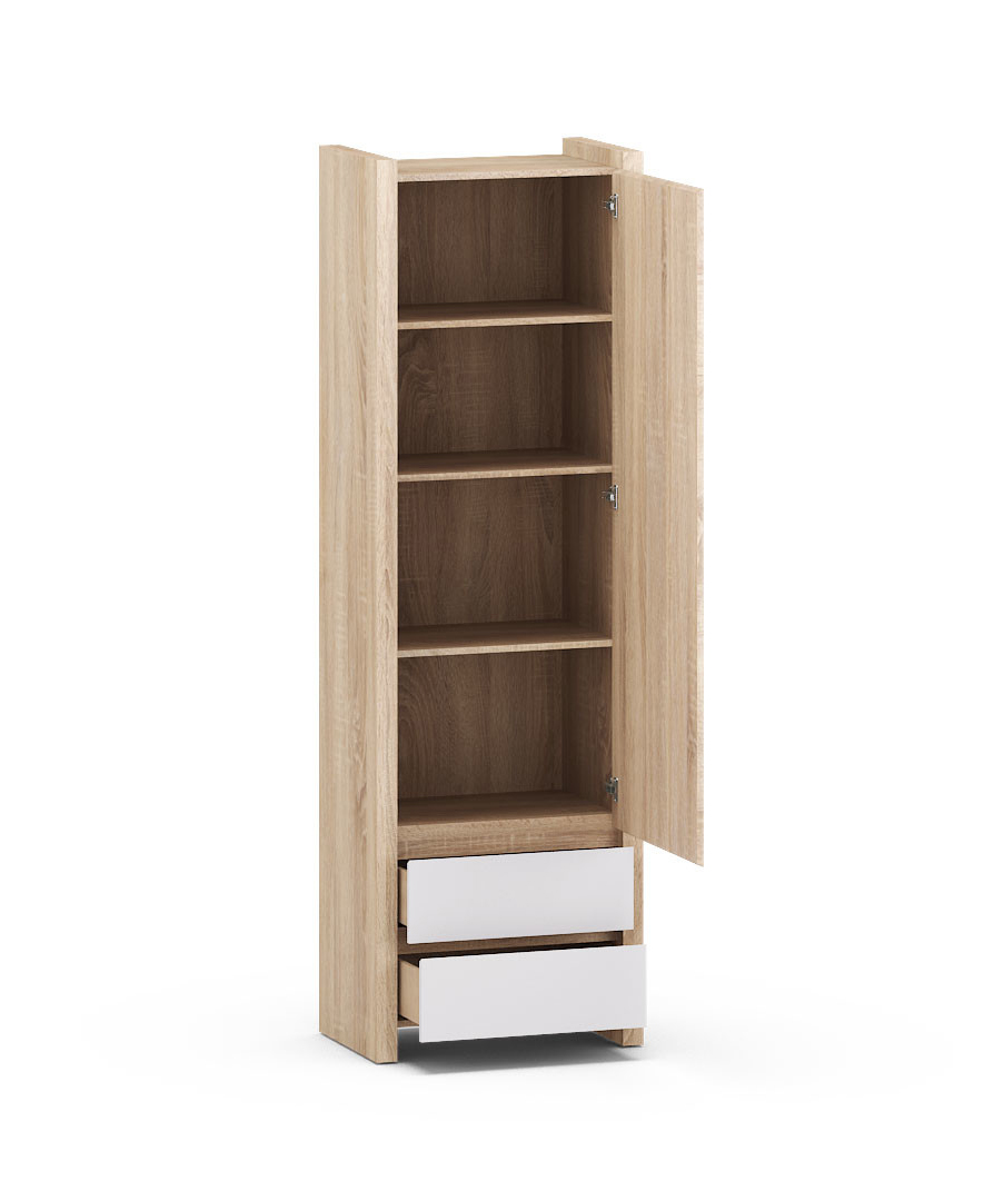 Policová skříň BRW Venom Mix REG1D2S | HezkyNabytek